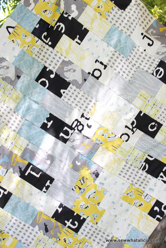 Subway Tile Inspired Quilt Top (using fat quarters!) - Sew What, Alicia?