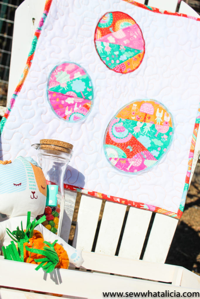 Easter Mini Quilt Tutorial - Sew What, Alicia?