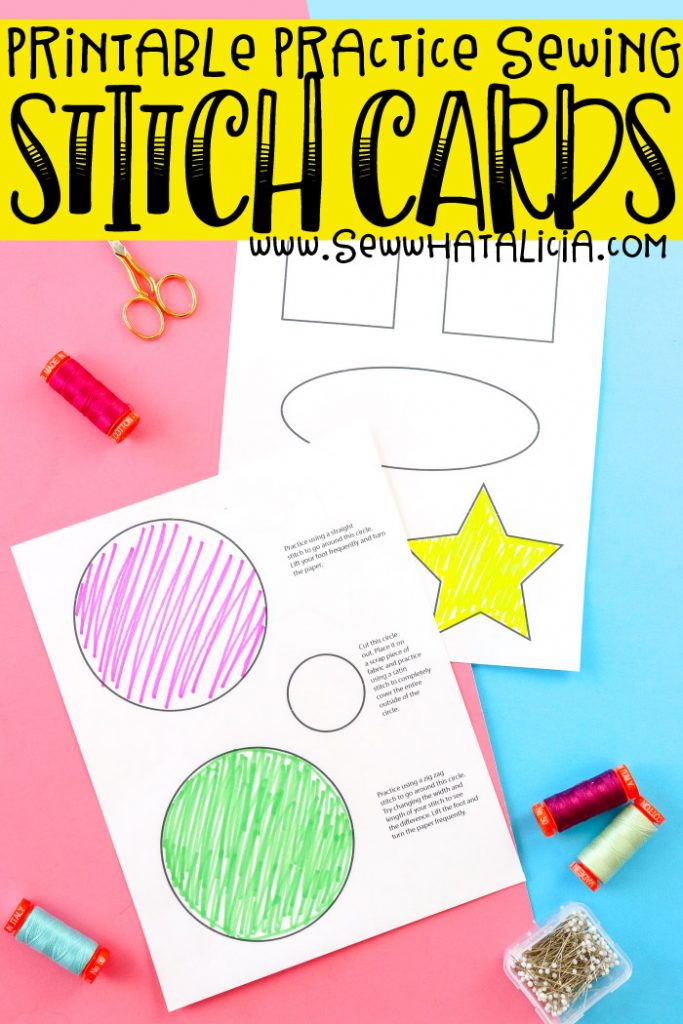 Sewing Practice Sheets Printable - Sew What, Alicia?